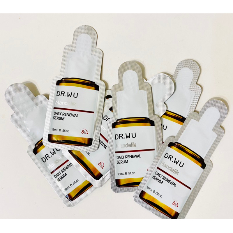 DR.WU杏仁酸溫和煥膚精華8% 2 ML體驗包 | 蝦皮購物