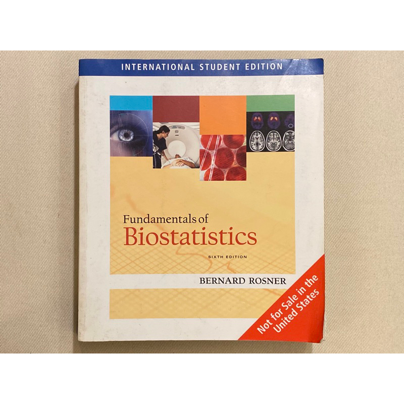 Fundamentals of Biostatistics 生物統計學第六版 原文書 | 蝦皮購物