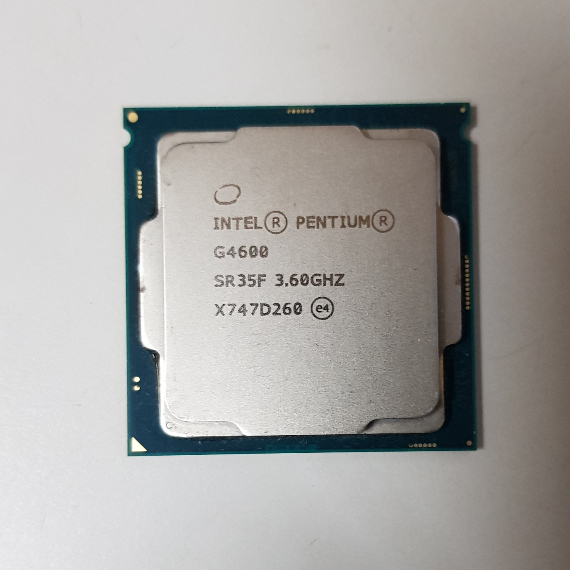 Intel PENTIUM G4600 CPU 1151腳位 七代 處理器 附原廠鋁底散熱風扇 2手良品 | 蝦皮購物