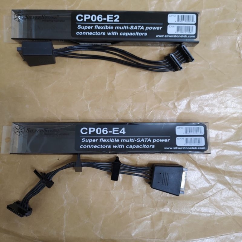 二手 SilverStone 銀欣 CP06-E2/ CP06-E4 Sata 超軟Sata線材轉接 Sata轉接線 | 蝦皮購物