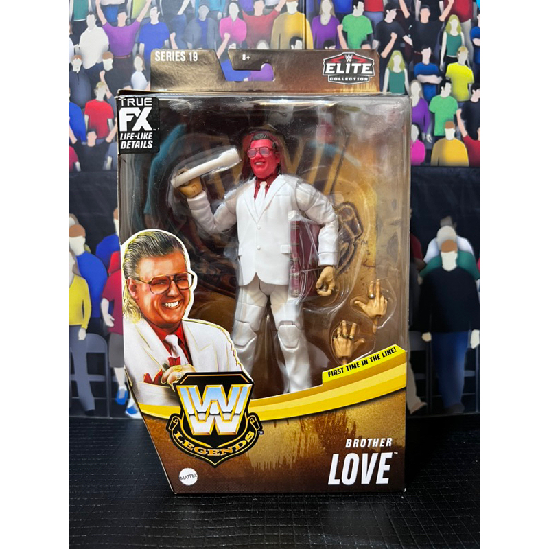「WrestlingFigs」WWE摔角 Brother Love摔角公仔 摔角人偶WrestlingFigs | 蝦皮購物