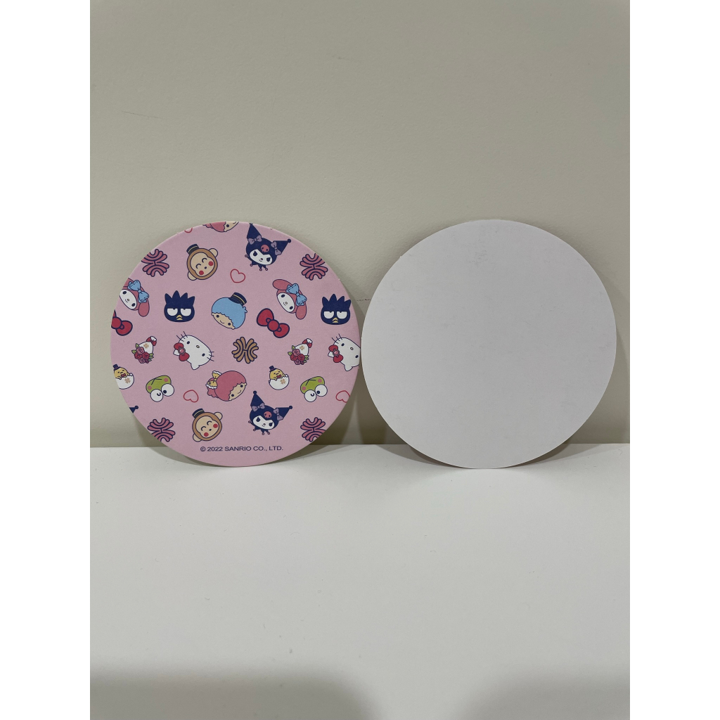 三麗鷗 漢來飯店聯名 厚紙杯墊2個入 Hello kitty/雙星仙子/酷企鵝/大眼蛙/庫洛米/美樂蒂 | 蝦皮購物
