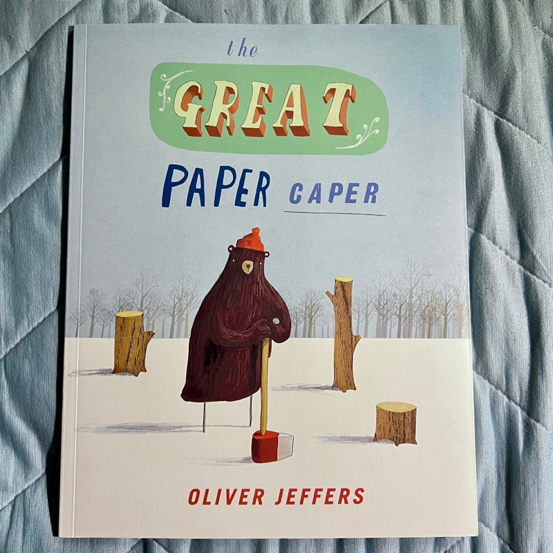 全新The Great Paper Caper 平裝｜英文繪本｜Oliver Jeffers 懸疑 友情 童書 | 蝦皮購物