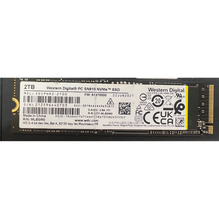 WD SN810 SSD 2TB 2280 Gen4 筆電，PS5擴充 | 蝦皮購物