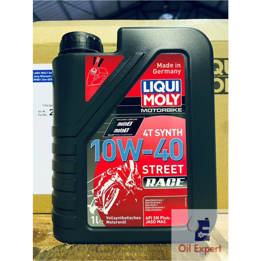 《油品家 》LIQUI MOLY 4T RACING 10w40 全合成機油(附發票)No.20753 | 蝦皮購物