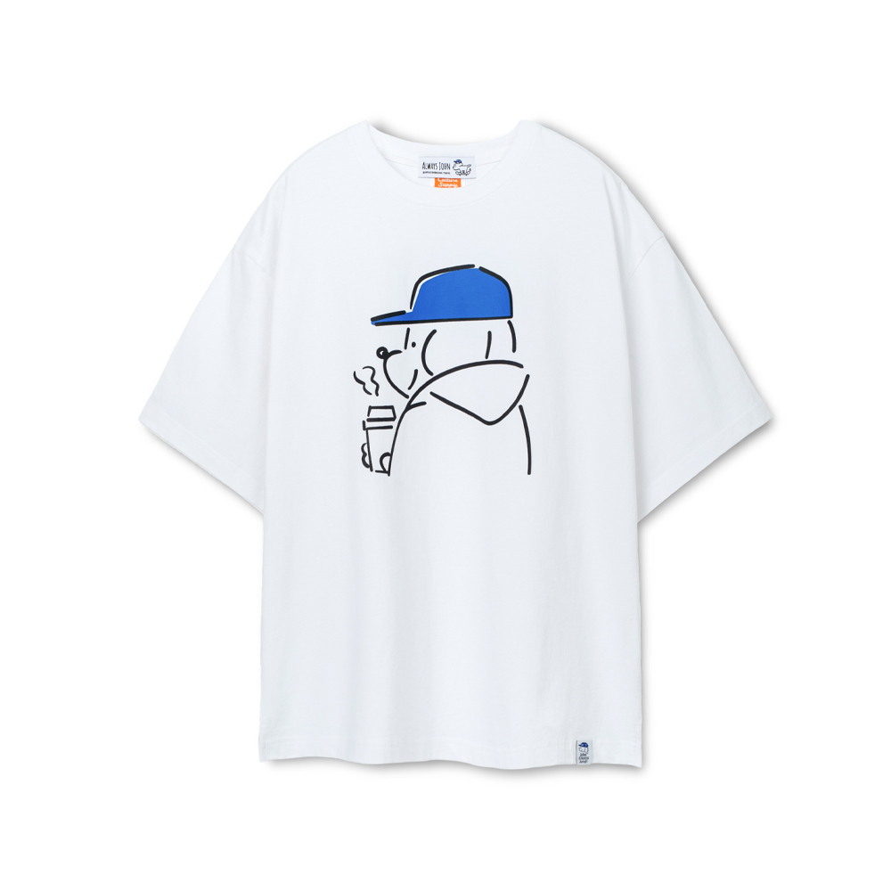 FILTER017｜ALWAYS JOHN®｜Good Day Tee 白色 短袖 男女款 H6200【新竹皇家】 | 蝦皮購物