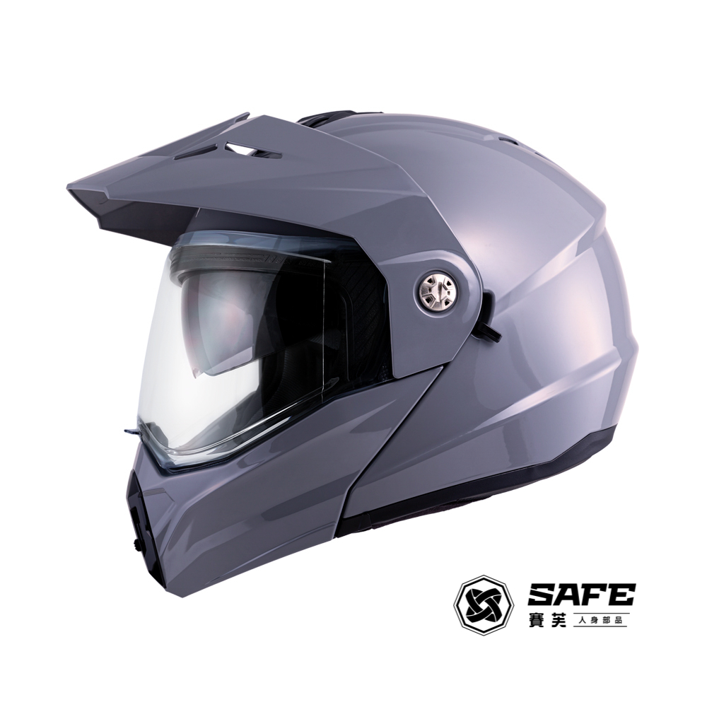 SOL｜SM-6P 素色 複合可掀式安全帽 PC 材質 雙D扣 配備內墨片 內建 EPS 藍芽耳機槽 可拆內襯 | 蝦皮購物