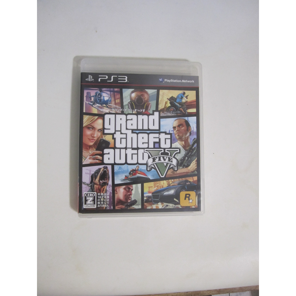 PS3 俠盜獵車手5 GTA5 (英日文字幕) | 蝦皮購物