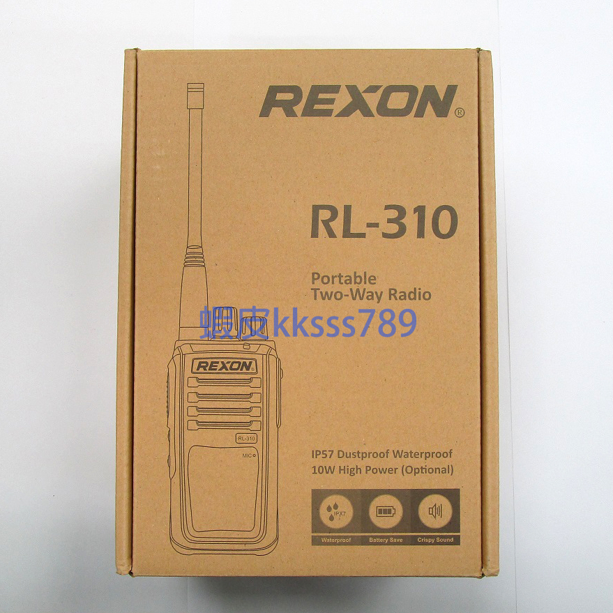 [全新公司貨] REXON RL-310 無線電對講機 防水無線電 RL310 業務型手持對講機 FRS UHF | 蝦皮購物