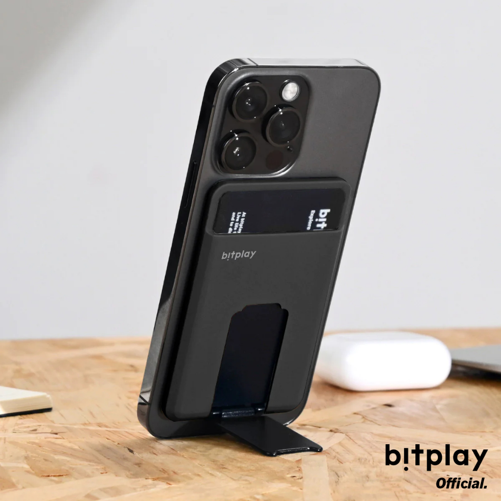 【bitplay】 磁吸卡套支架 手機支架 手機立架 /全兩色 magsafe手機支架/多角度手機立架 | 蝦皮購物