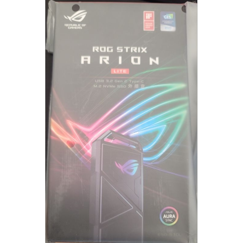 華碩 ROG Strix Arion Lite M.2 SSD外接盒 | 蝦皮購物