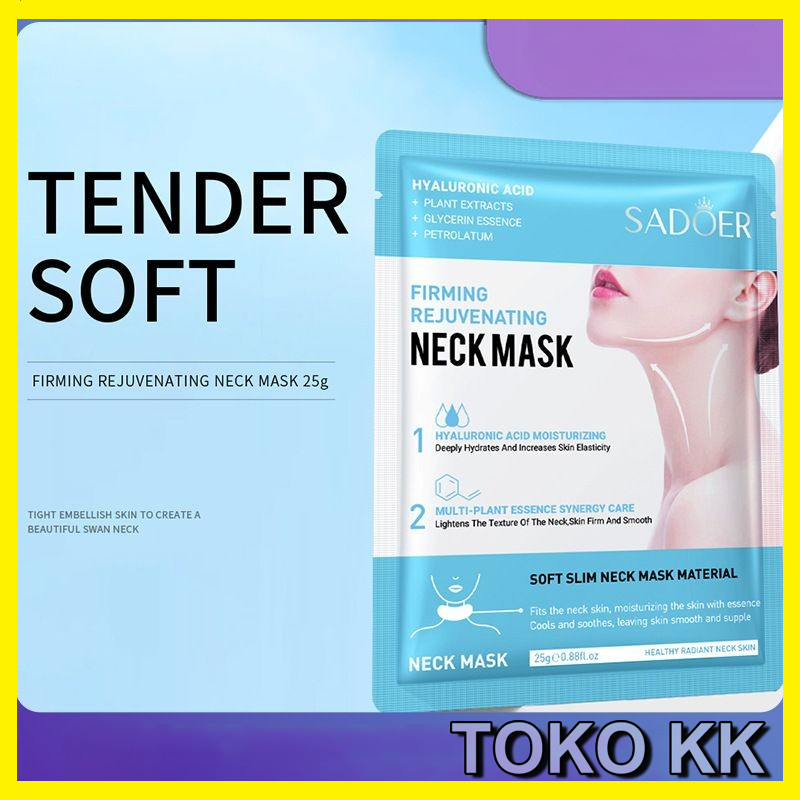 Sadoer Firming Rejuvenating Neck Mask Masker Leher KBT165 | 蝦皮購物