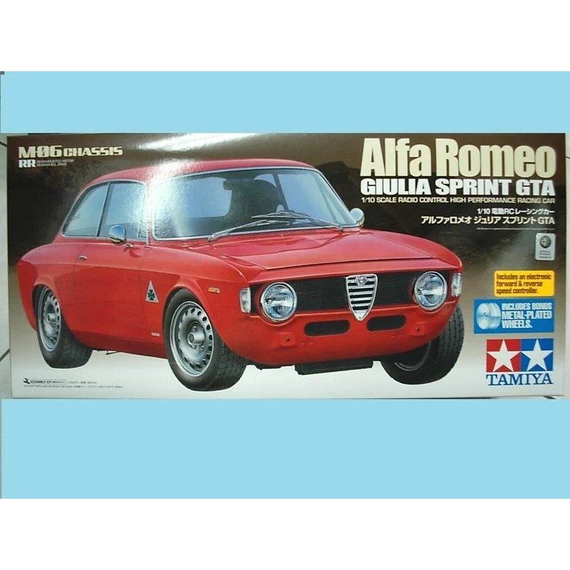 田宮 TAMIYA RC遙控車 #58486 Alfa Romeo Giulia Sprint - M06 | 蝦皮購物