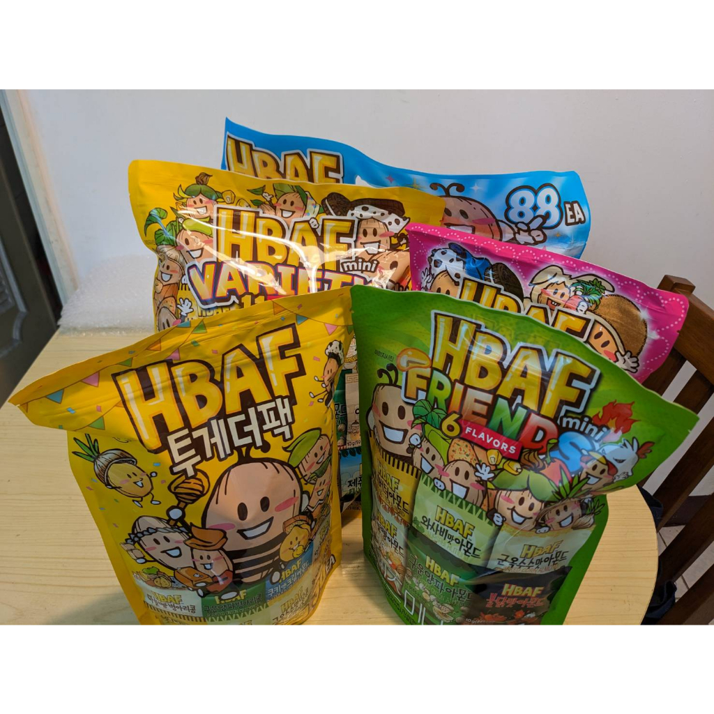 韓國HBAF Toms Gilim 堅果 綜合包 多種可選 當天出貨 | 蝦皮購物
