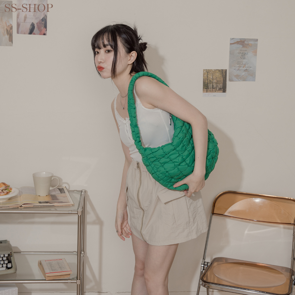 雲朵包 側背包 拉鍊包 有內裏 內袋 女生 配件 飾品 SS-SHOP A0074 | 蝦皮購物