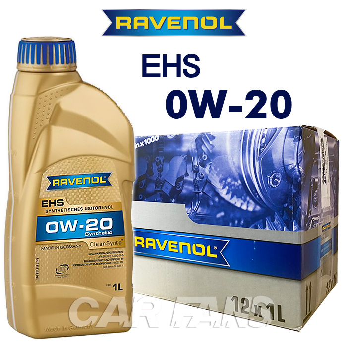 RAVENOL 日耳曼 EHS SN 0W-20 合成節能機油 1L 整箱/12入 公司貨 | 蝦皮購物