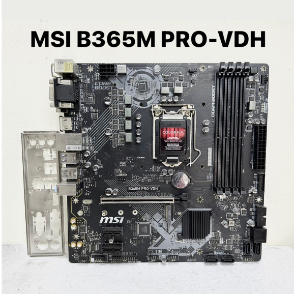 已測試 微星 B365M PRO-VDH 主機板 #B365 #1151 | 蝦皮購物
