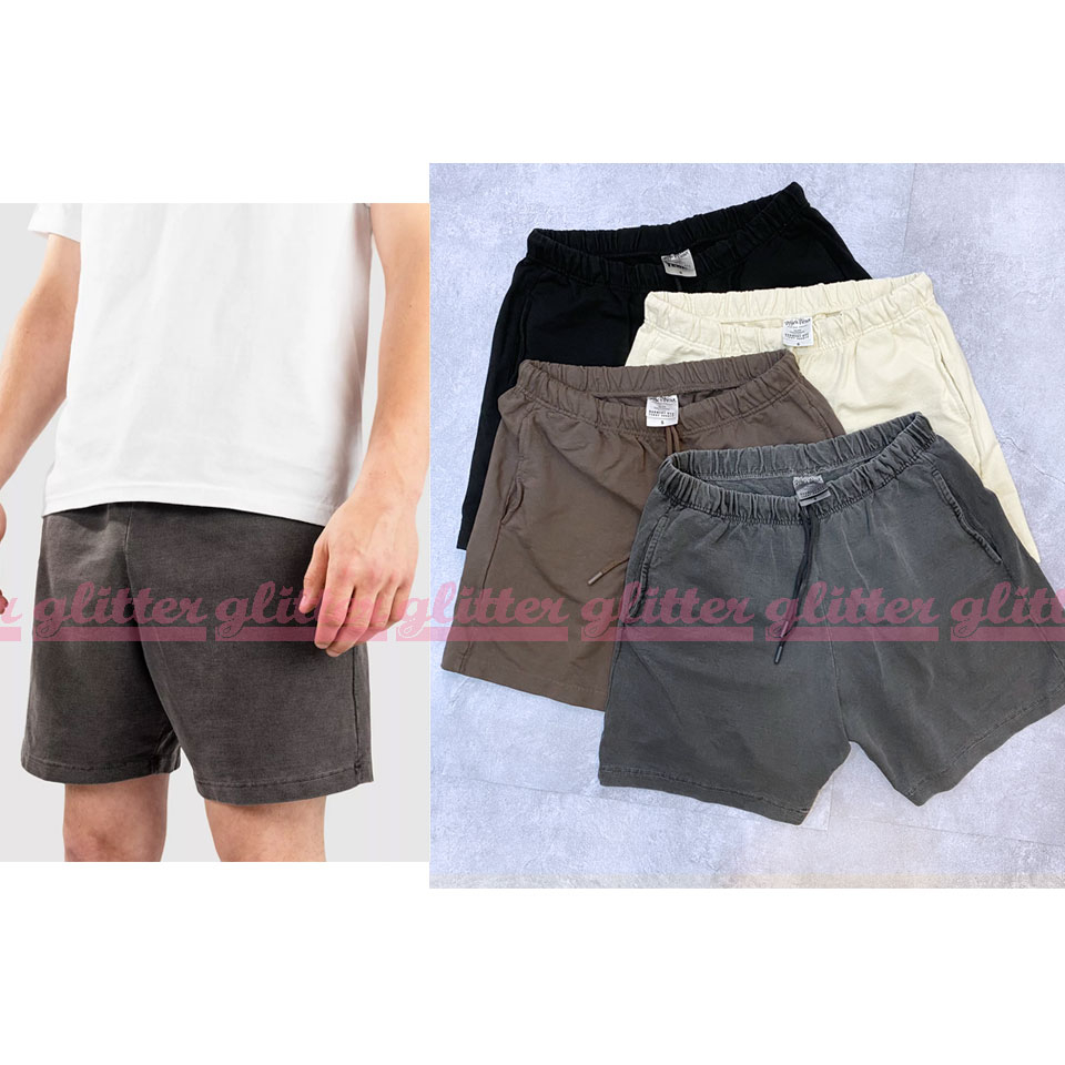 glitter。現貨+預購 美牌 Shaka Wear Garment Dye Terry 染色 水洗 重磅 短棉褲 | 蝦皮購物