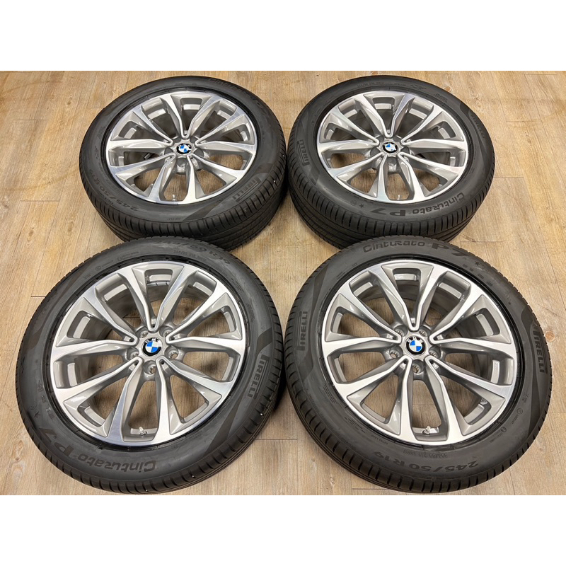 BMW G01 X3 G02 X4正原廠 Style 692 19吋鋁圈+倍耐力失壓續跑胎 | 蝦皮購物
