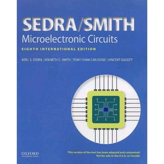 Microelectronic Circuit 8/e Sedra/Smith電子學課本第八版+微電子電路學精解8.1版 | 蝦皮購物
