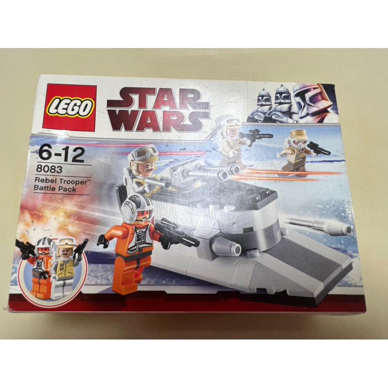 Lego Star Wars 8083 rebel trooper battle pack 反抗軍對戰 含人偶4個 | 蝦皮購物