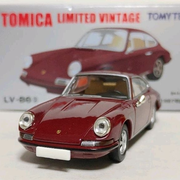Tomytec 1/64 TLV LV-86g PORSCHE 911S 保時捷 跑車 | 蝦皮購物