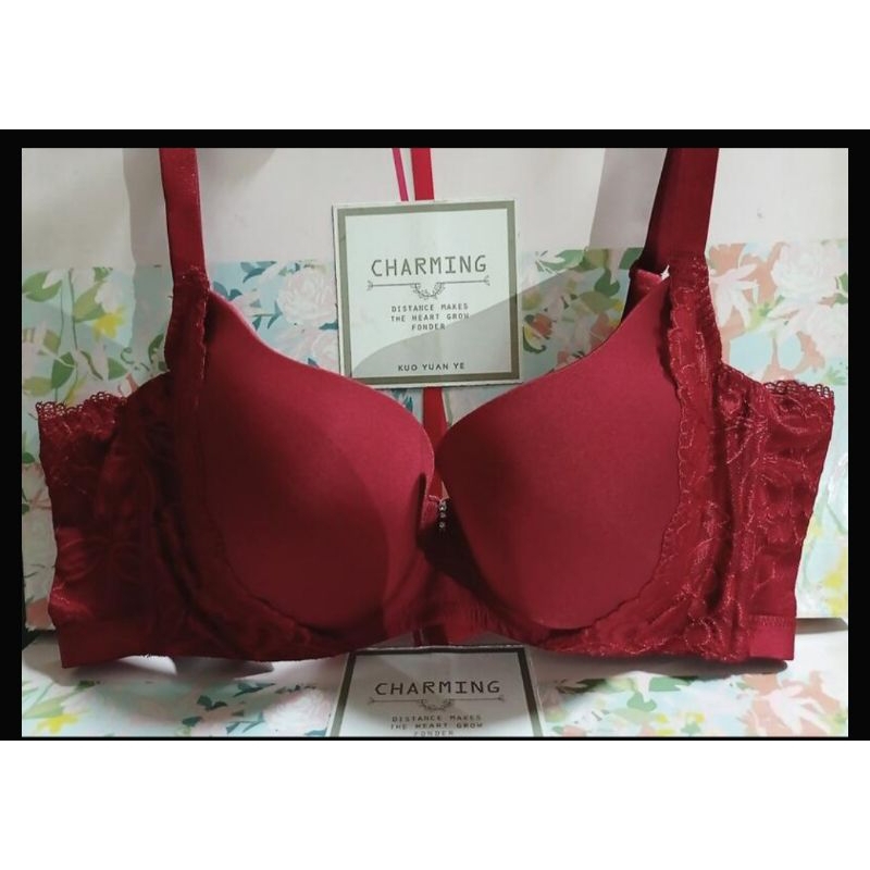 【平價好穿過季商品】UZ轉售EC3207911副乳側包片設計75C/80D/80E美背款單內衣(RA紅) | 蝦皮購物