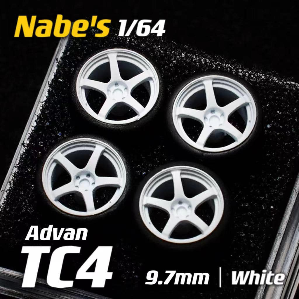 【模物雜貨店】Nabes X Chika ADVAN TC4 改裝輪框 模型改裝 | 蝦皮購物