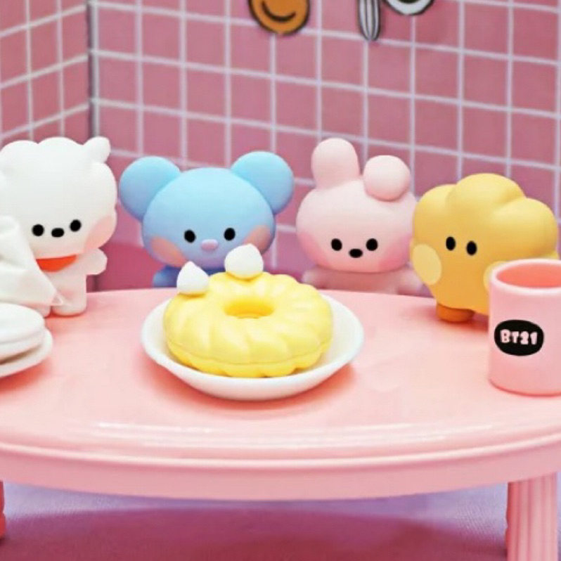 全新官方 BT21 Minini公仔 沐浴球 Koya Tata Chimmy Cooky RJ Shooky Mang | 蝦皮購物