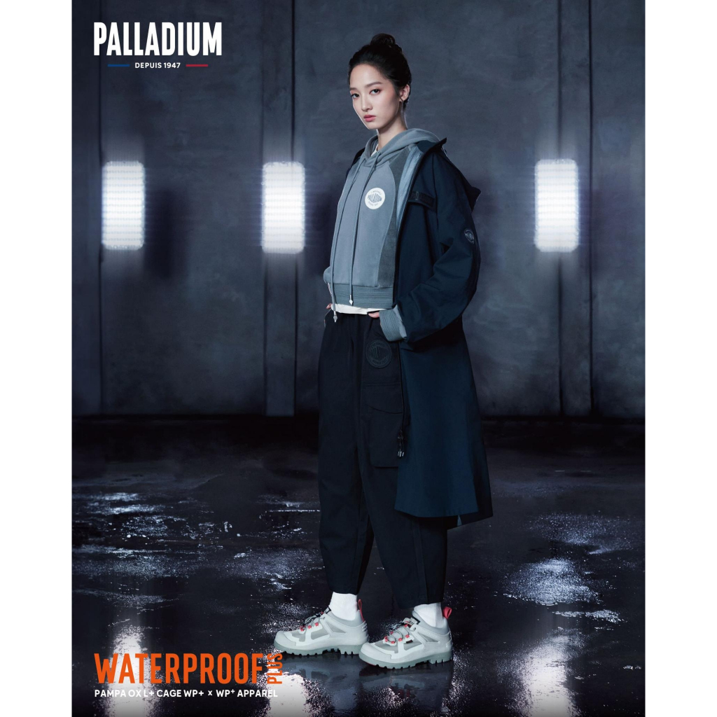 限量商品 CBF 免運 女款 PALLADIUM 服配23 防水連帽長版風衣外套 198450-009 | 蝦皮購物