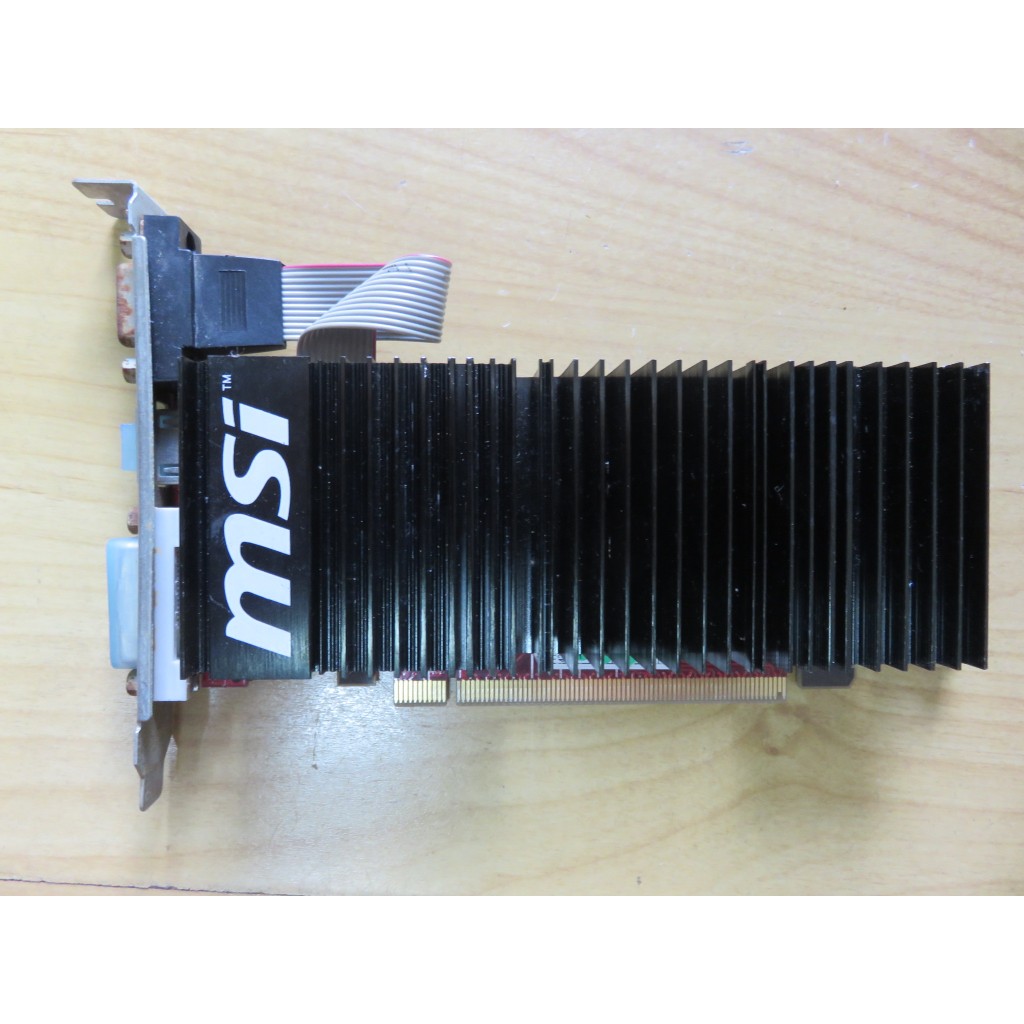 E.PCI-E顯示卡-微星 R4350-MD1GD3H/LP /128BIT MS-V811 固態電容 直購價130 | 蝦皮購物