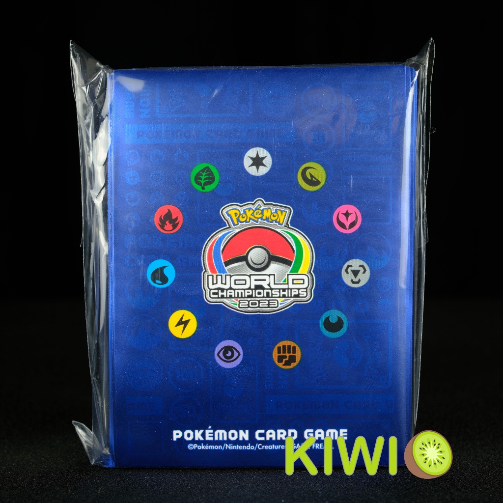 KIWI 🥝 PTCG 絕版 2023 WCS 橫濱世界賽 橫濱鐵盒 卡套 寶可夢卡套 現貨 | 蝦皮購物