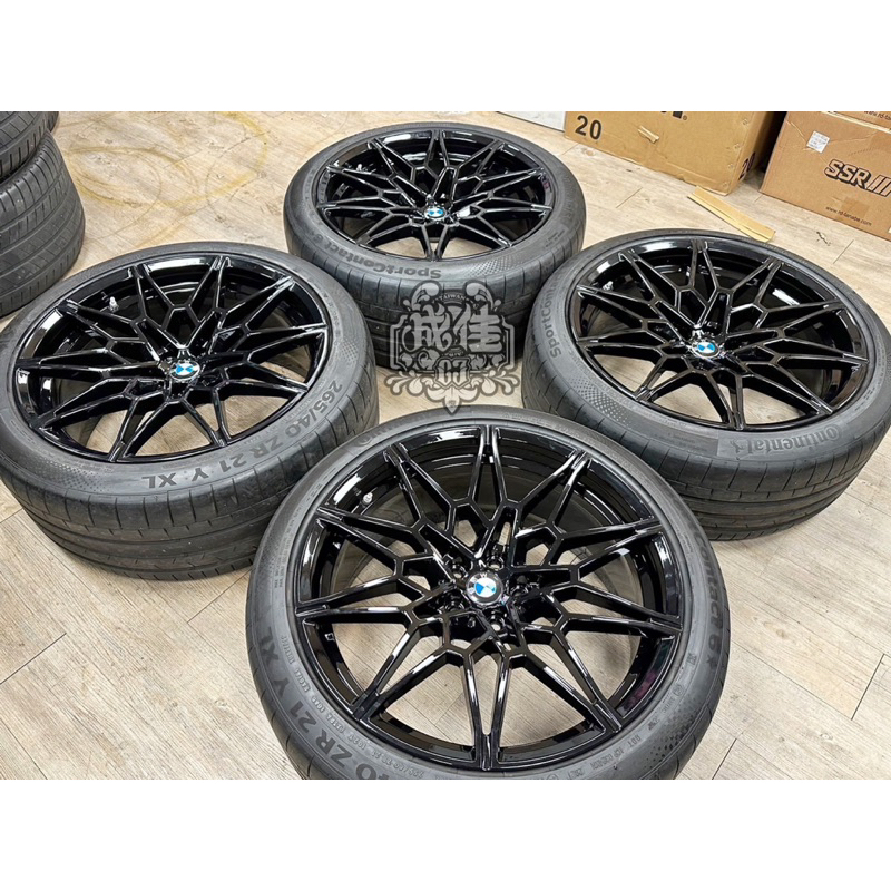 BMW F98 X4M 正原廠 892M 21吋前後配鋁圈含胎 | 蝦皮購物