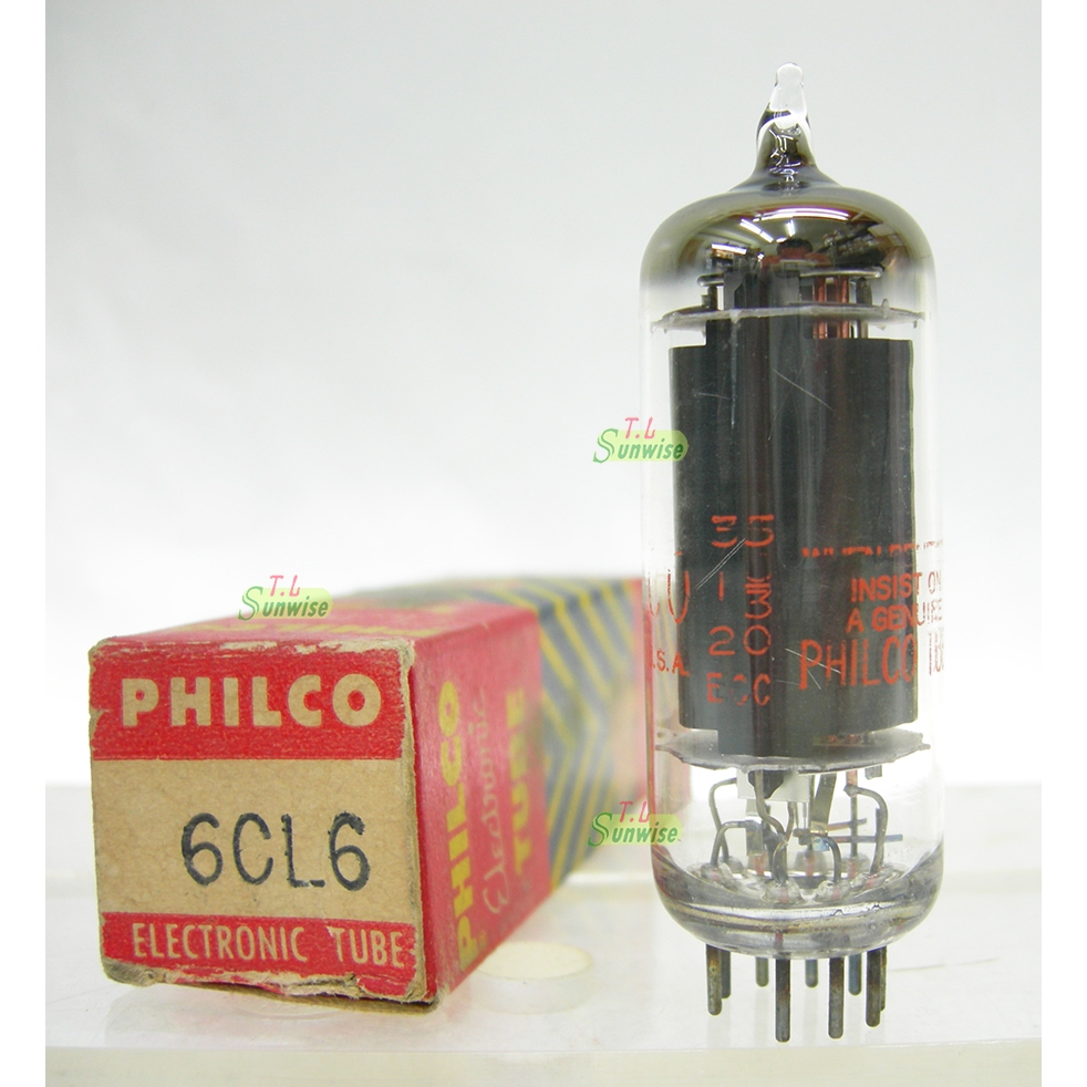 6CL6 ︽NO:6612 美國 SYLVANIA 6CL6 (NIB) 真空管 ( 6197 ) 黑屏 D環 | 蝦皮購物