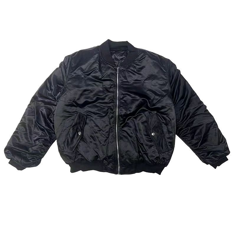 歐美 MA-1 空軍 夾克 寬鬆 外套 防寒 嘻哈 饒舌 大尺碼 黑2XL 5XL 6XL 軍綠2XL 3XL 5XL | 蝦皮購物