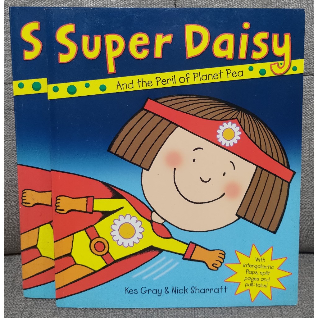 【庫存書】SUPER DAISY 超人黛西 平裝繪本 | 蝦皮購物