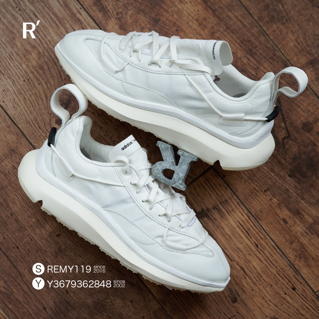 R'代購 Y-3 adidas Y3 Shiku Run Chalk White Black 奶油白 HQ6666 男女 | 蝦皮購物