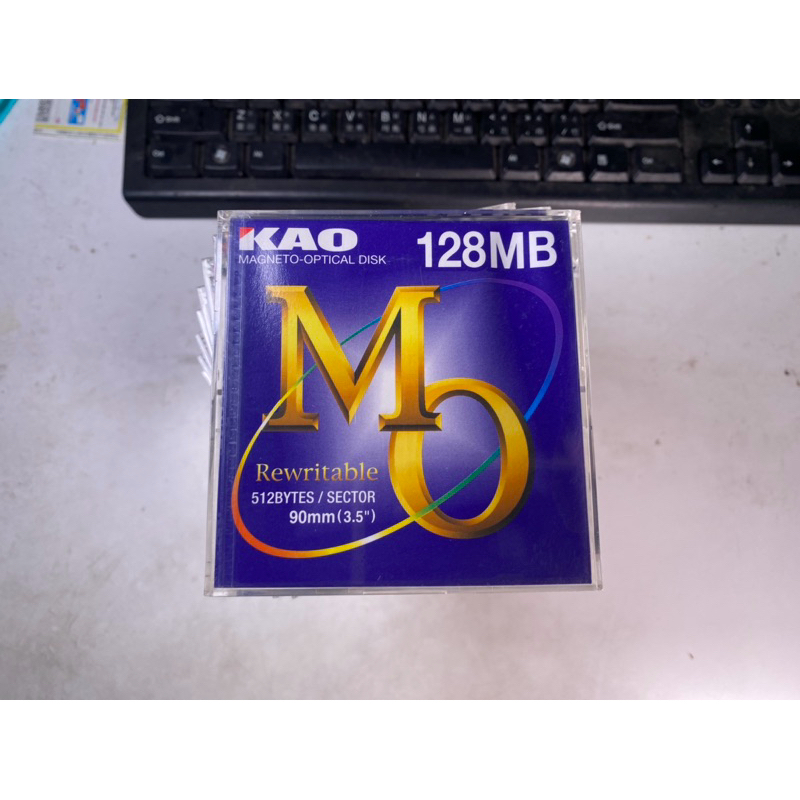 全新 KAO 128MB 3.5” MO片 空白光碟 | 蝦皮購物
