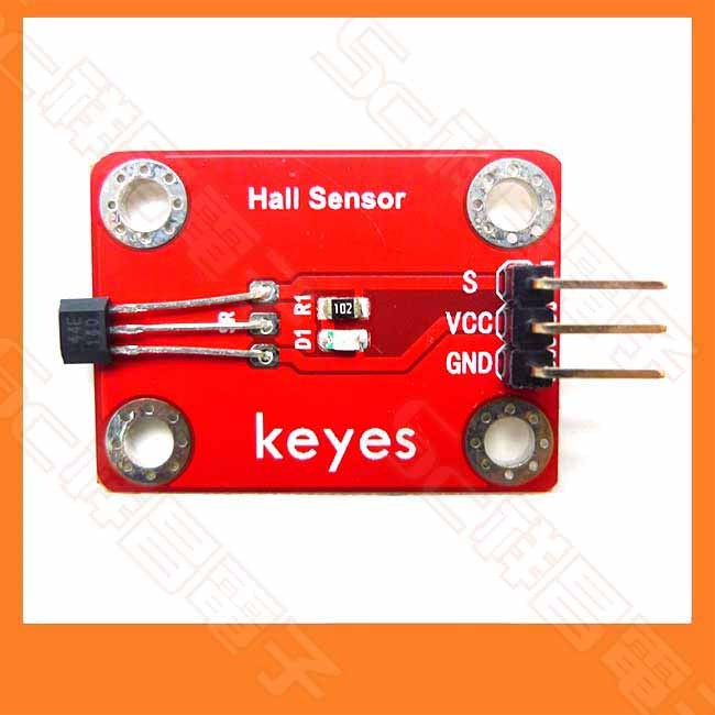 【祥昌電子】Hall 霍爾磁力傳感器 Keyes 霍爾開關模組 A3144兼容MicroBit | 蝦皮購物