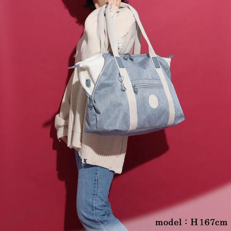 全新 - Kipling Blue Jeans Bl (ART M) | 蝦皮購物