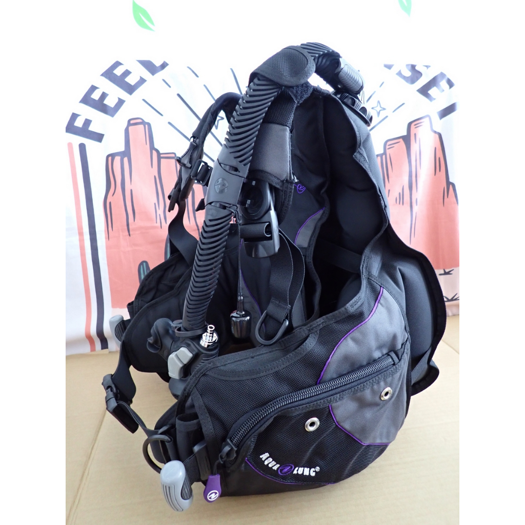 二手Aqua Lung Soul靈魂浮力補償裝置SM,Airsource充氣閥Air2,AQUALUNG潛水BCD | 蝦皮購物