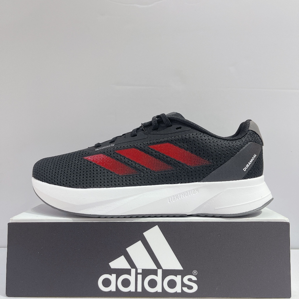 adidas DURAMO SL M 男生 黑紅色 運動 舒適 緩震 慢跑鞋 IE9696 | 蝦皮購物
