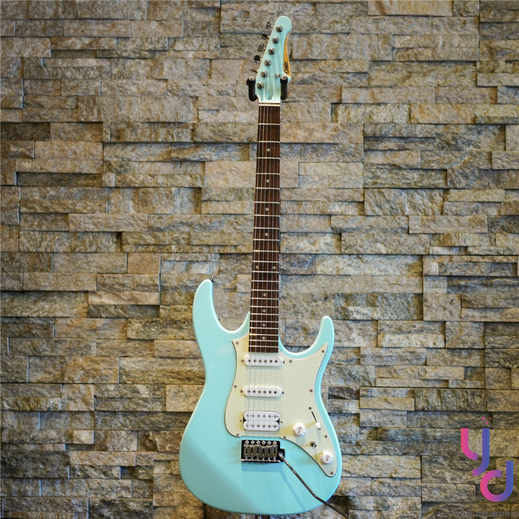 分期免運 贈千元配件+終身保固 Ories FF40 水藍色 電 吉他 四色可選 九段音色 AZES 40 平價版 | 蝦皮購物