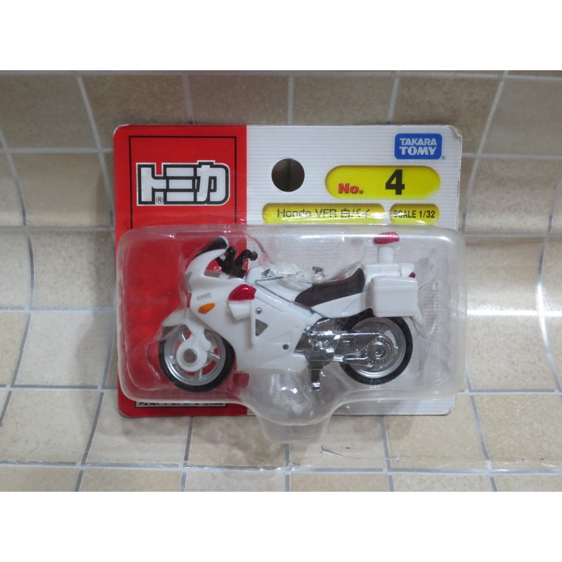 TOMICA 4 HONDA VFR POLICE BIKE 本田 警用機車 警車 重型機車 吊卡 | 蝦皮購物