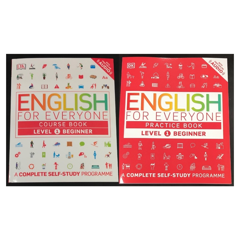 English for Everyone Course Book Level 1:Beginner+Practice Book Level 1 ...