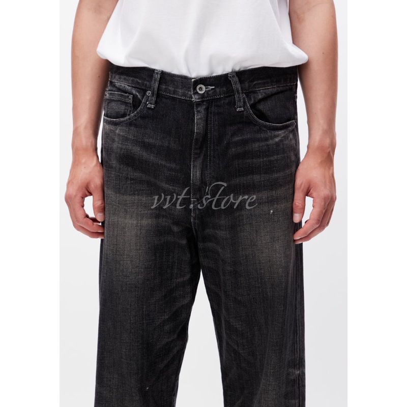 NEIGHBORHOOD 23AW WASHED DENIM DP BASIC PANTS 水洗長褲牛仔褲 NEIGHBORHOOD 23AW WASHED DENIM DP BASIC PANTS 水洗長褲牛仔褲