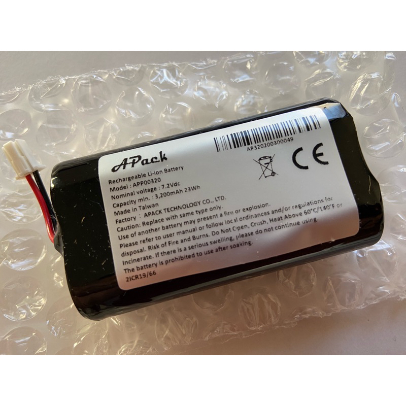 APack 3M APP00320 7.2Vcd 3200mAh大容量台灣製鋰鐵電蕊 可重複充電蓄電池/優質品出清 | 蝦皮購物