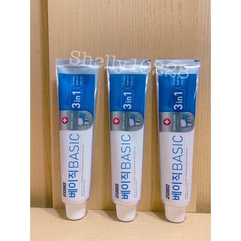 《雪莉企業社》2080 BASIC 3合1全效護理牙膏 三合一牙膏 低敏性牙膏 150g（現貨免運） | 蝦皮購物