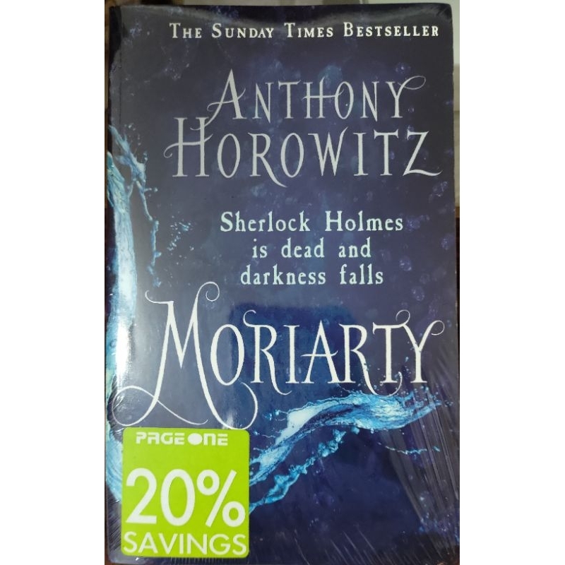 Moriarty Anthony Horowitz 全新英文書 | 蝦皮購物