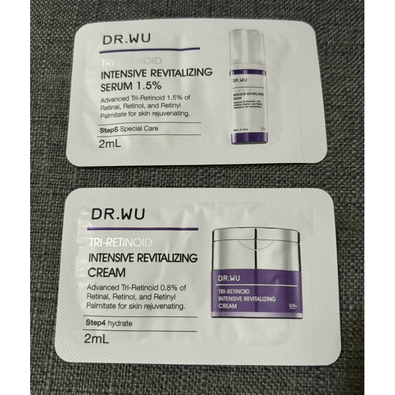 DR.WU超A醇煥顏緊緻精華霜 2ml/超A醇煥顏緊緻精華2ml | 蝦皮購物